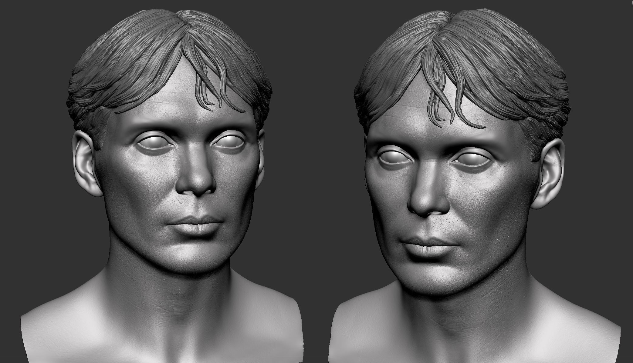 Cillian Murphy Head 3D model | CGTrader