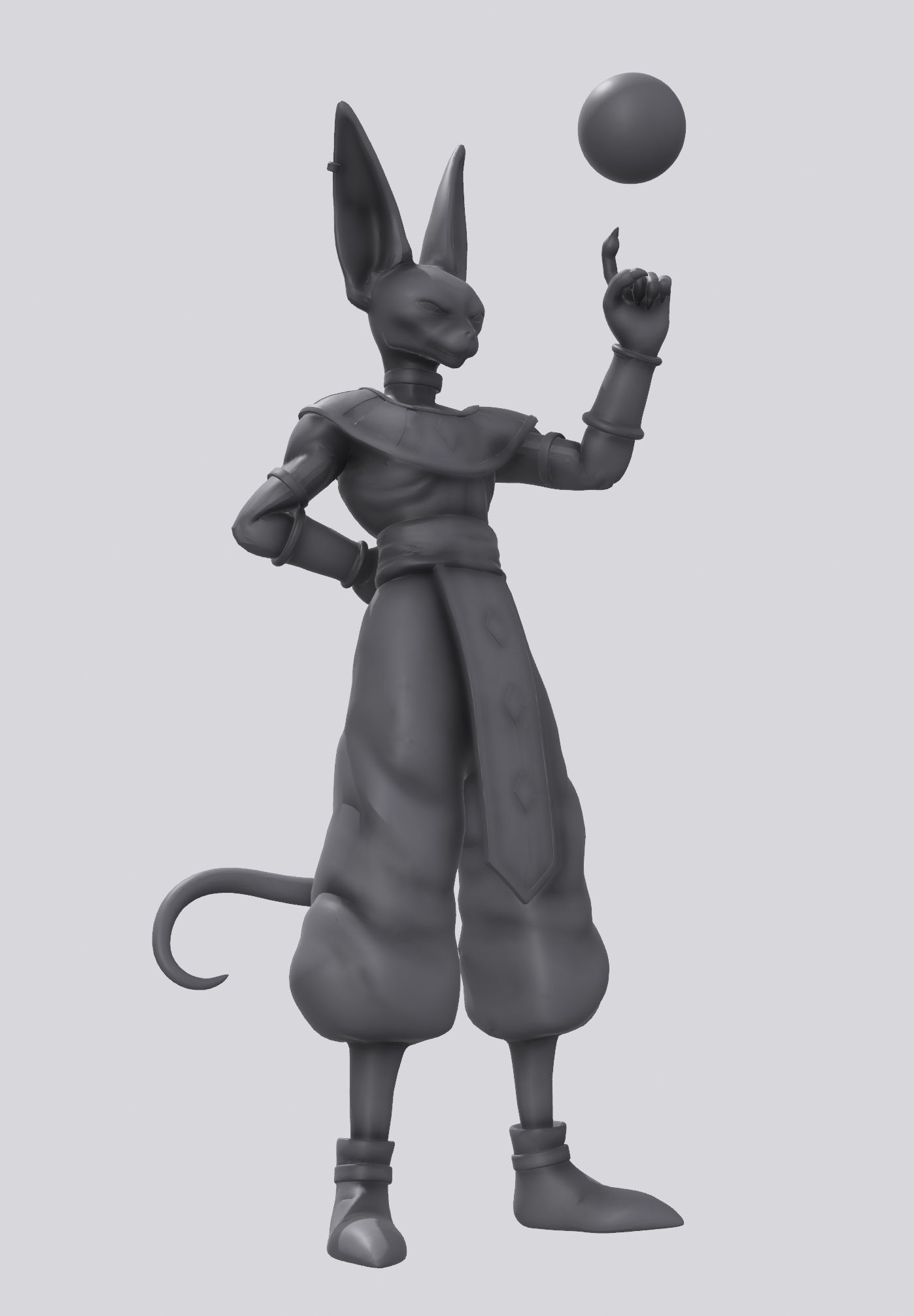Beerus - Dragon Ball 3D model | CGTrader