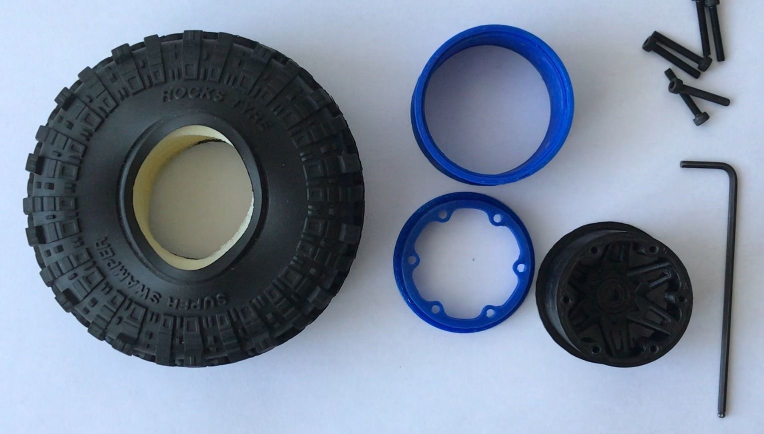 RC Car Wheel - 3D Printable 3D model 3D printable | CGTrader