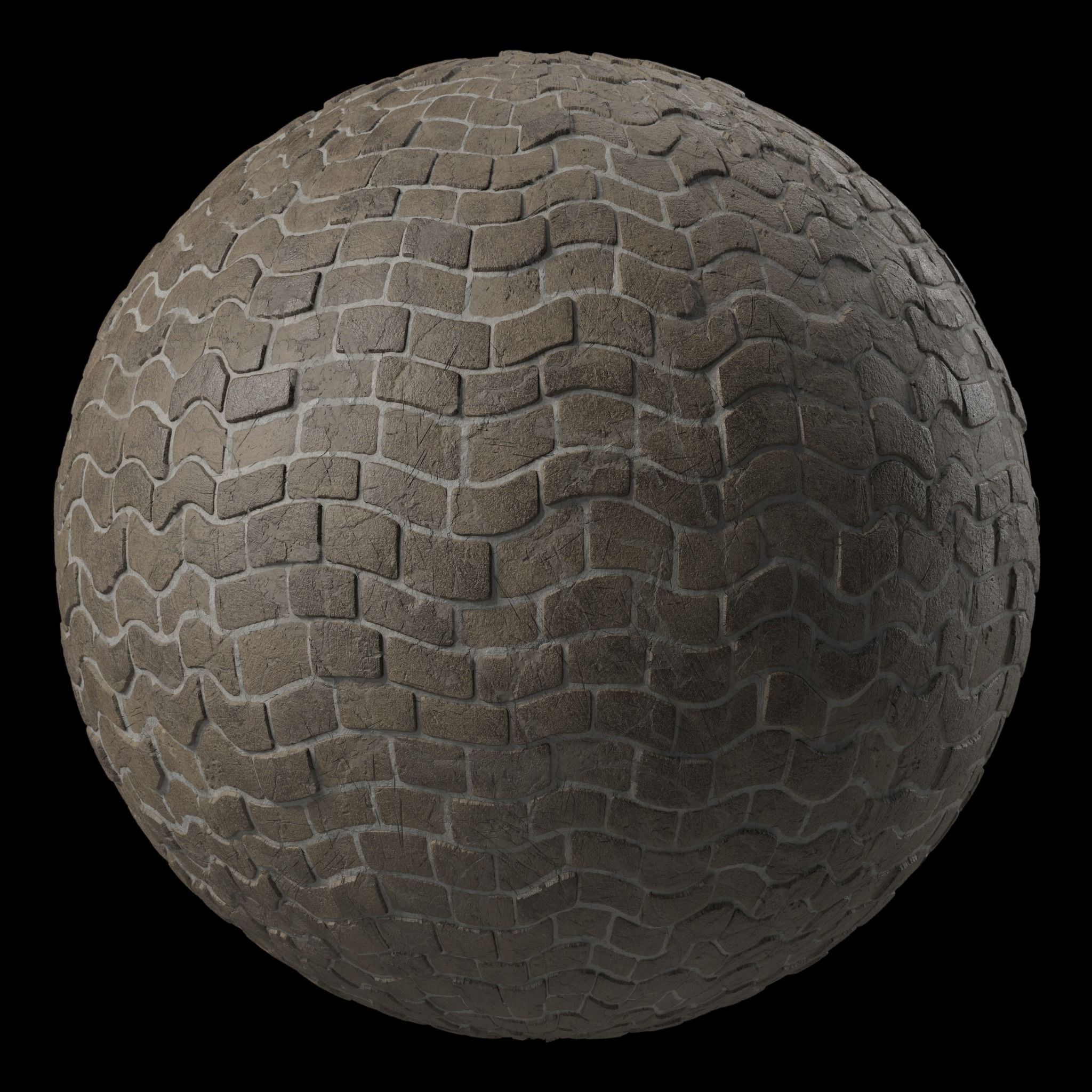 Texture Pavement Materials 49- Stone Paving Sbsar Pbr 4k Seamless VR ...