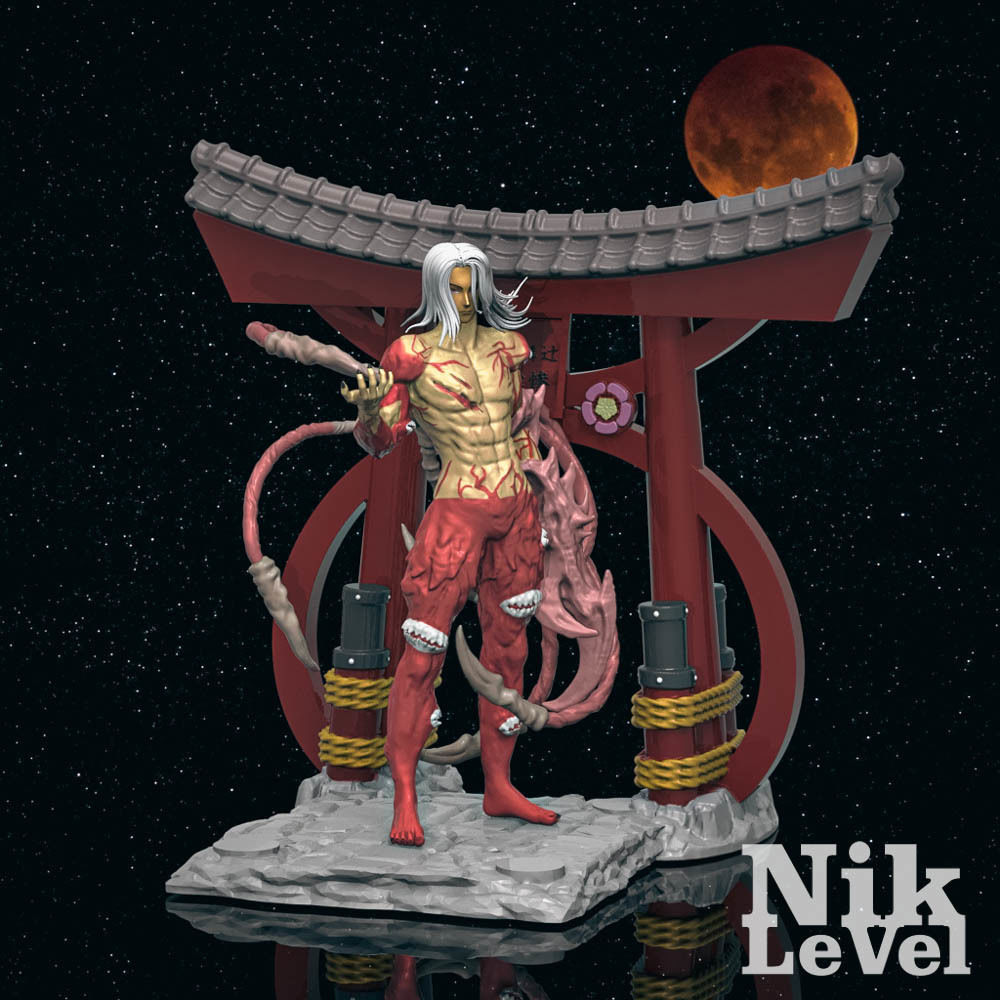 Muzan Kimetsu No Yaiba 3D Printable 3D model 3D printable | CGTrader