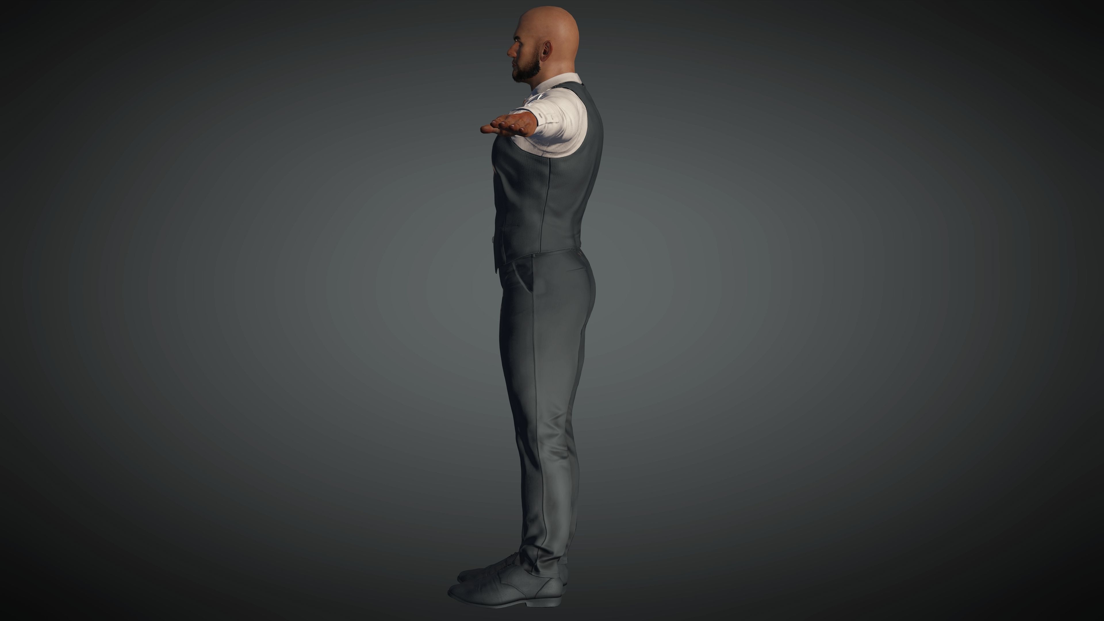 3D model Realistic Business Man VR / AR / low-poly | CGTrader