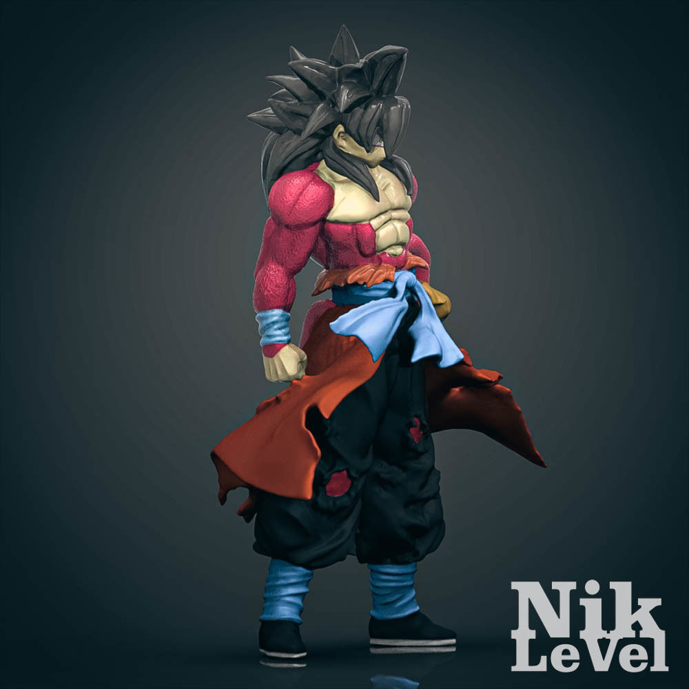 Son Goku Xeno Dragon Ball 3D Printable 3D model 3D printable | CGTrader