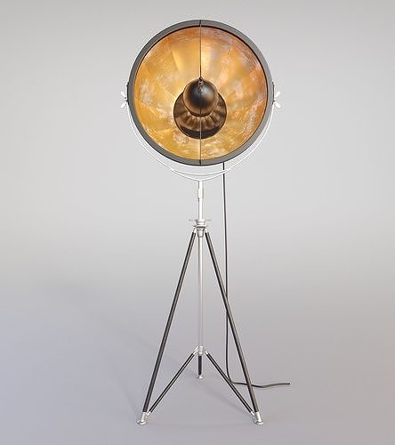 Fortuny studio 76 floor lamp 3D model | CGTrader