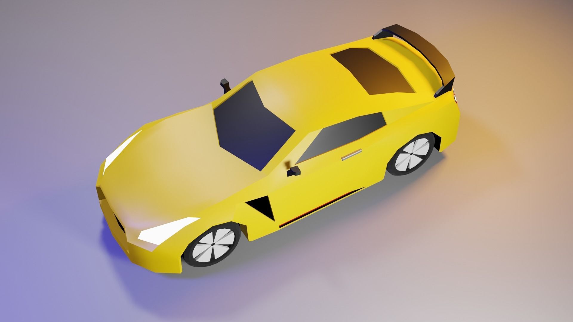 3D model Nissan GTR 3D model Low-poly VR / AR / low-poly | CGTrader