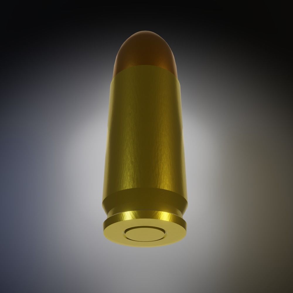 3D model 9mm Bullet 3D Model-Game Ready VR / AR / low-poly | CGTrader