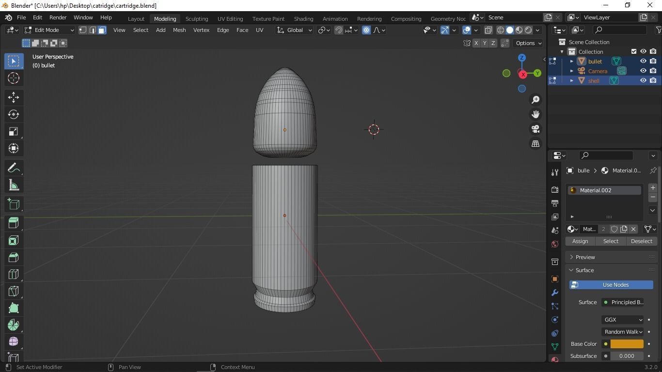 3D model 9mm Bullet 3D Model-Game Ready VR / AR / low-poly | CGTrader
