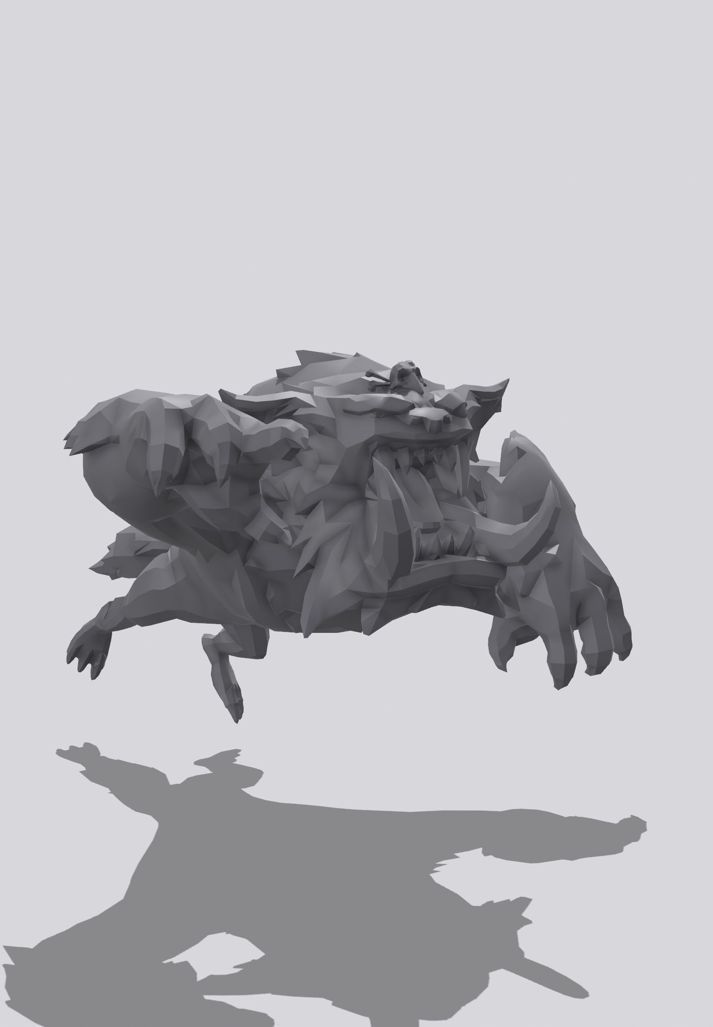 Mega Gnar - League Of Legends 3D model | CGTrader