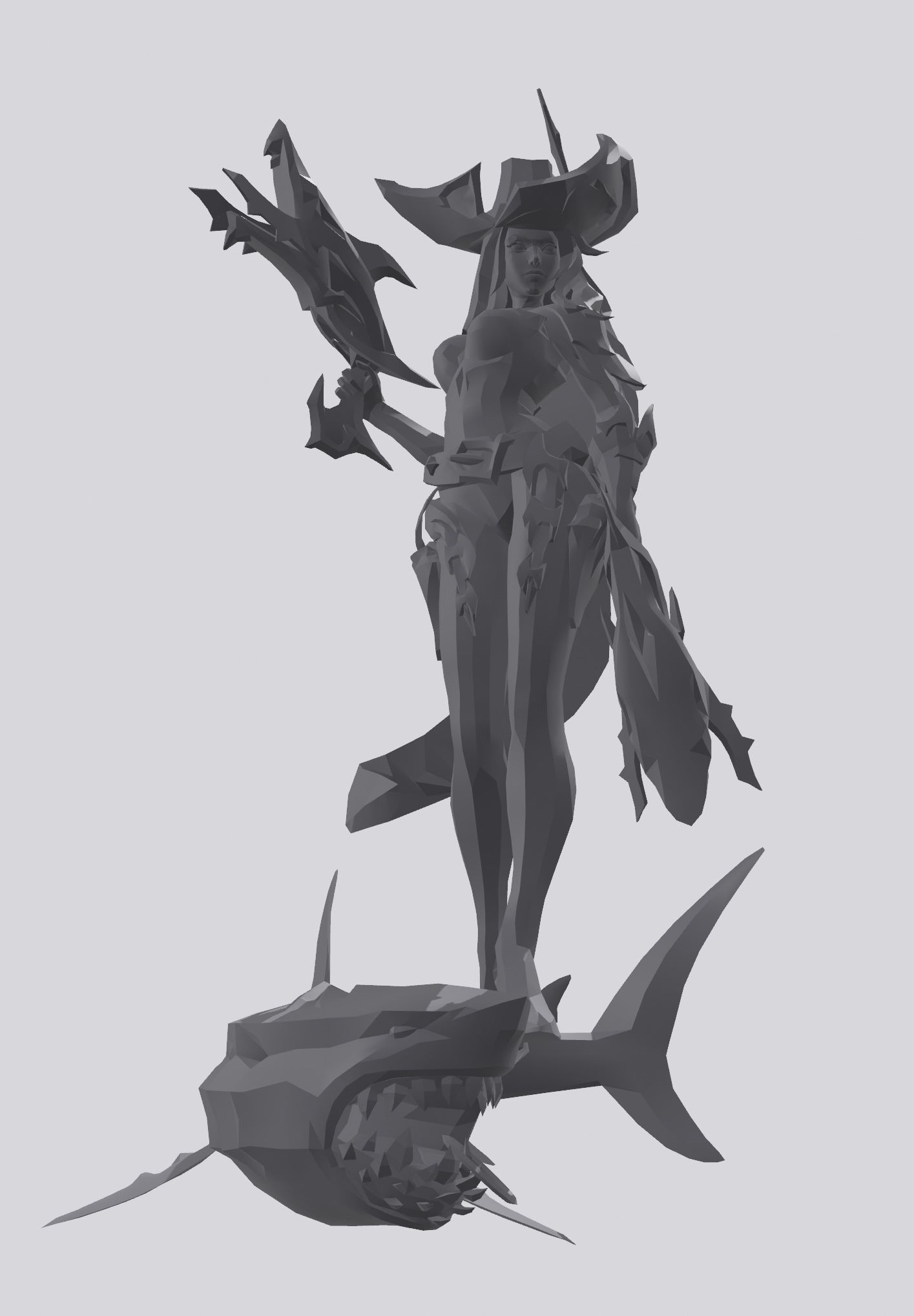 Ruined Miss Fortune - League Of Legends 3D model | CGTrader