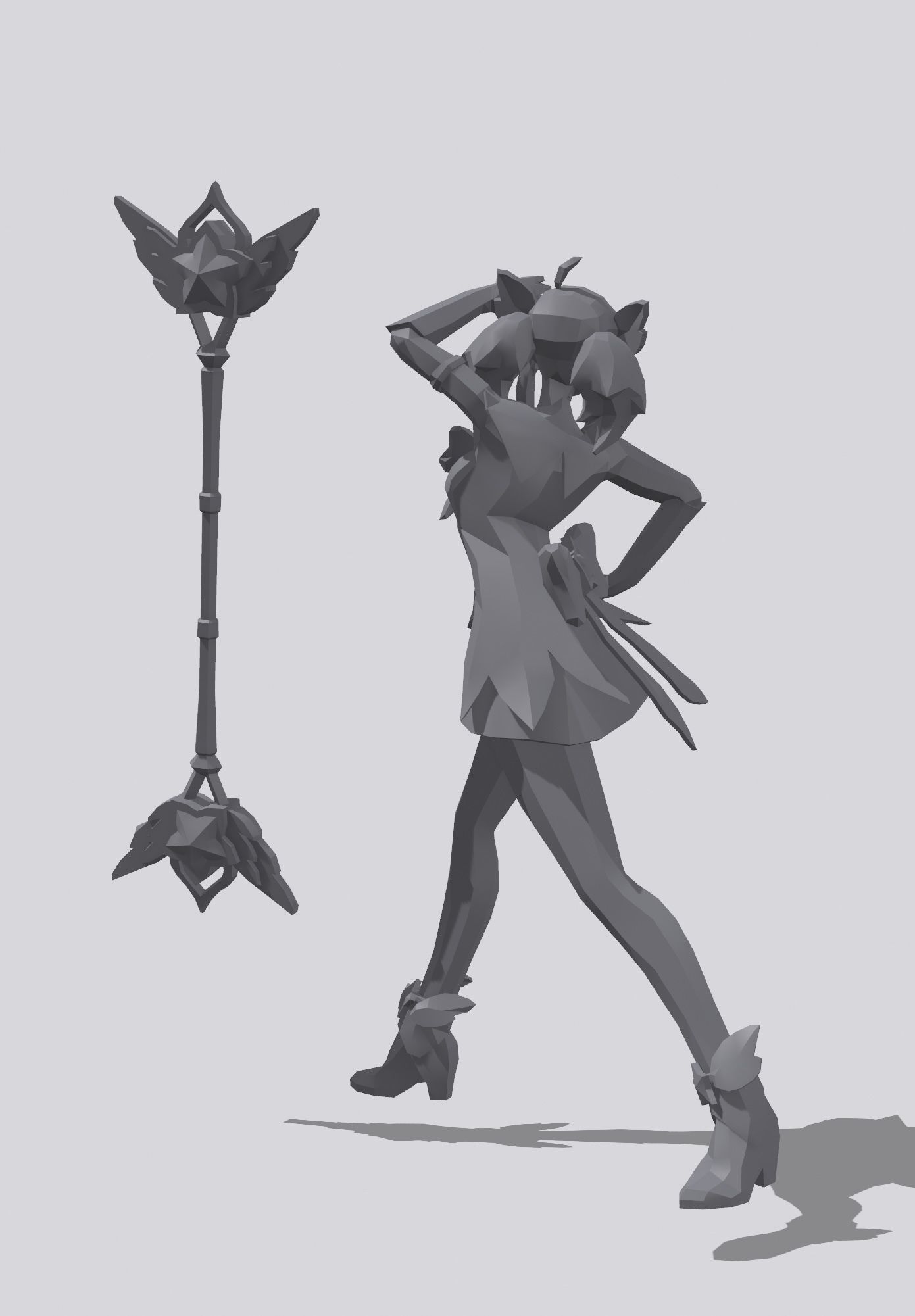 Star Guardian Lux - League Of Legends 3D model | CGTrader