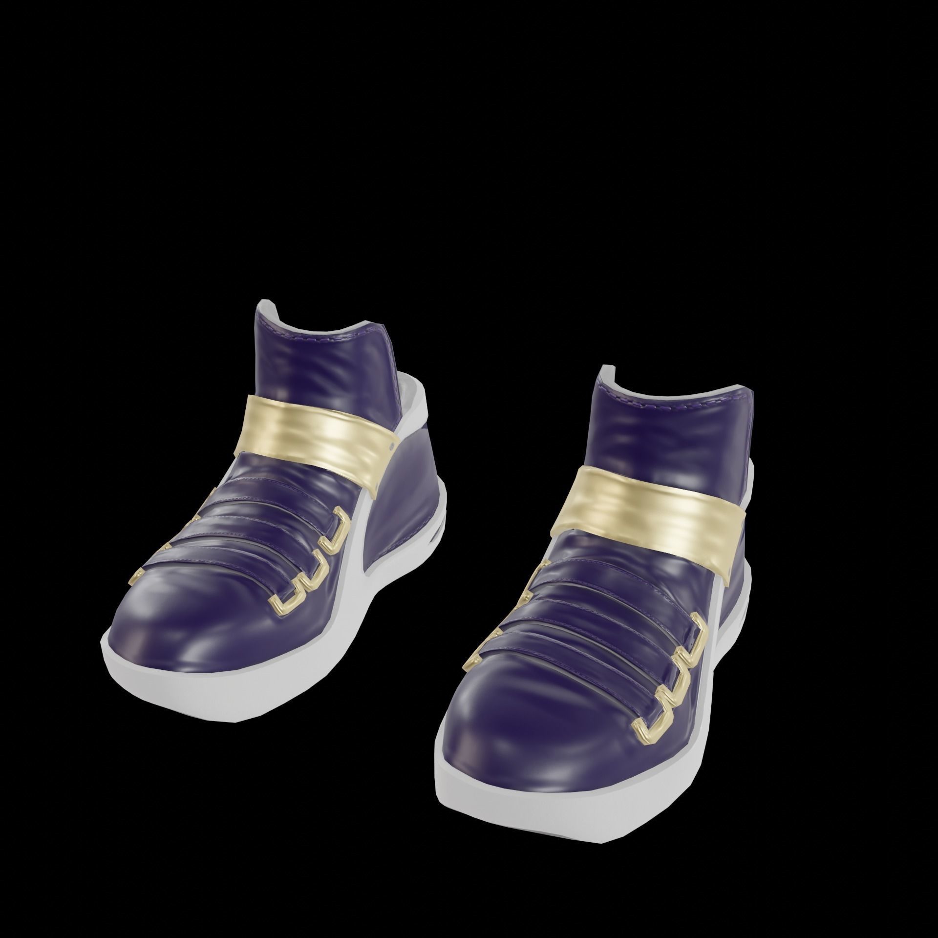 3D model KDA Akali Shoes - VRChat - 3D Asset VR / AR / low-poly | CGTrader