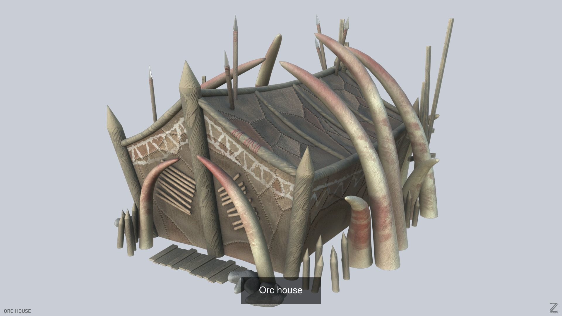 Orc house collection VR / AR / low-poly | CGTrader