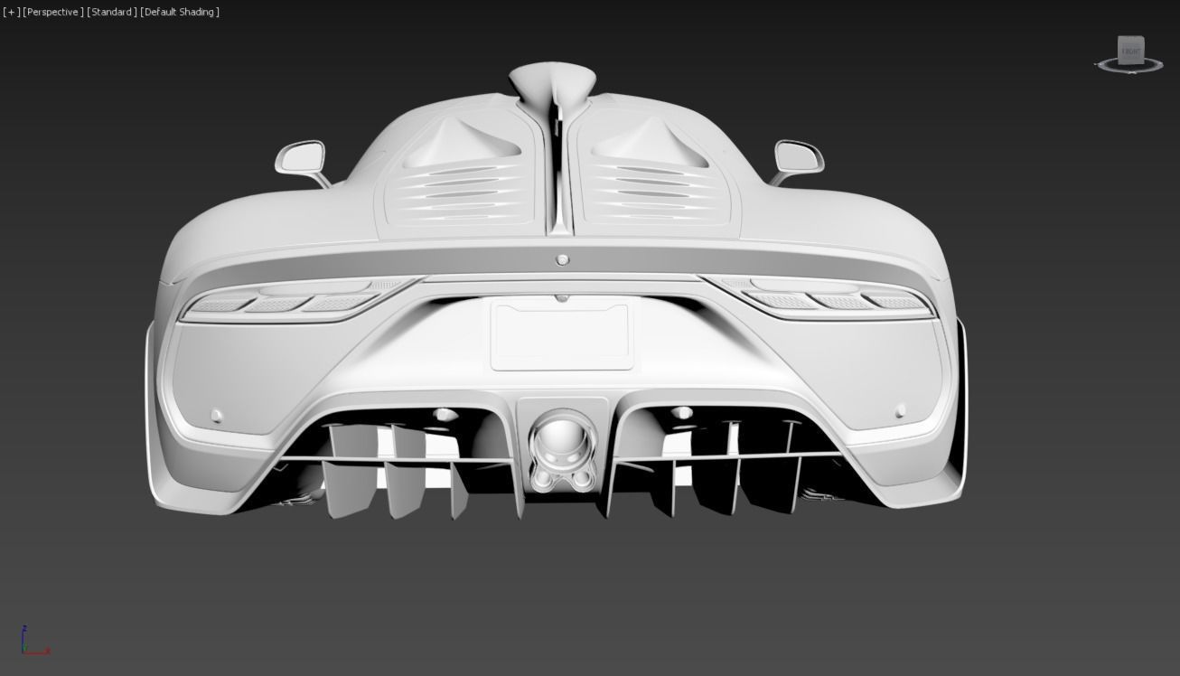 mercedes benz project one - 3d model only 3D model | CGTrader