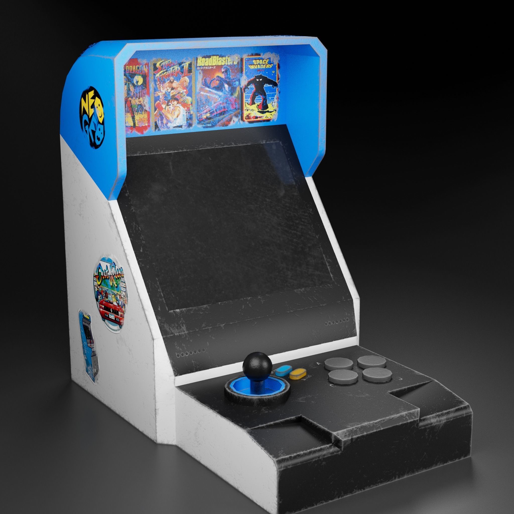 3D model Retro Mini Game Console VR / AR / low-poly | CGTrader