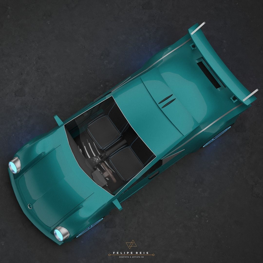 3D model Futuristic Car Neo VR / AR / low-poly | CGTrader