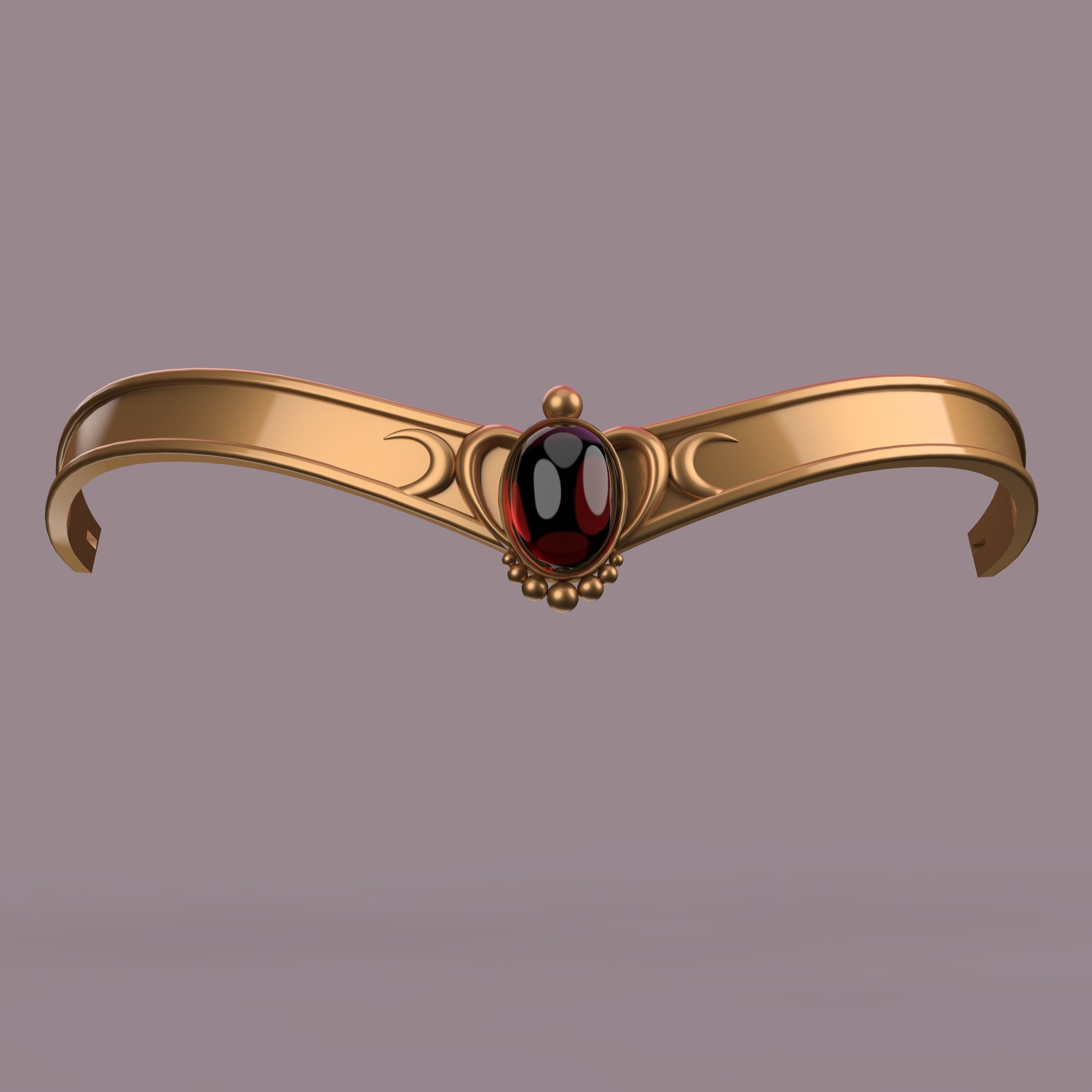 SAILOR MOON TIARA - REGULAR AND CRYSTAL VERSION 3D model 3D printable ...