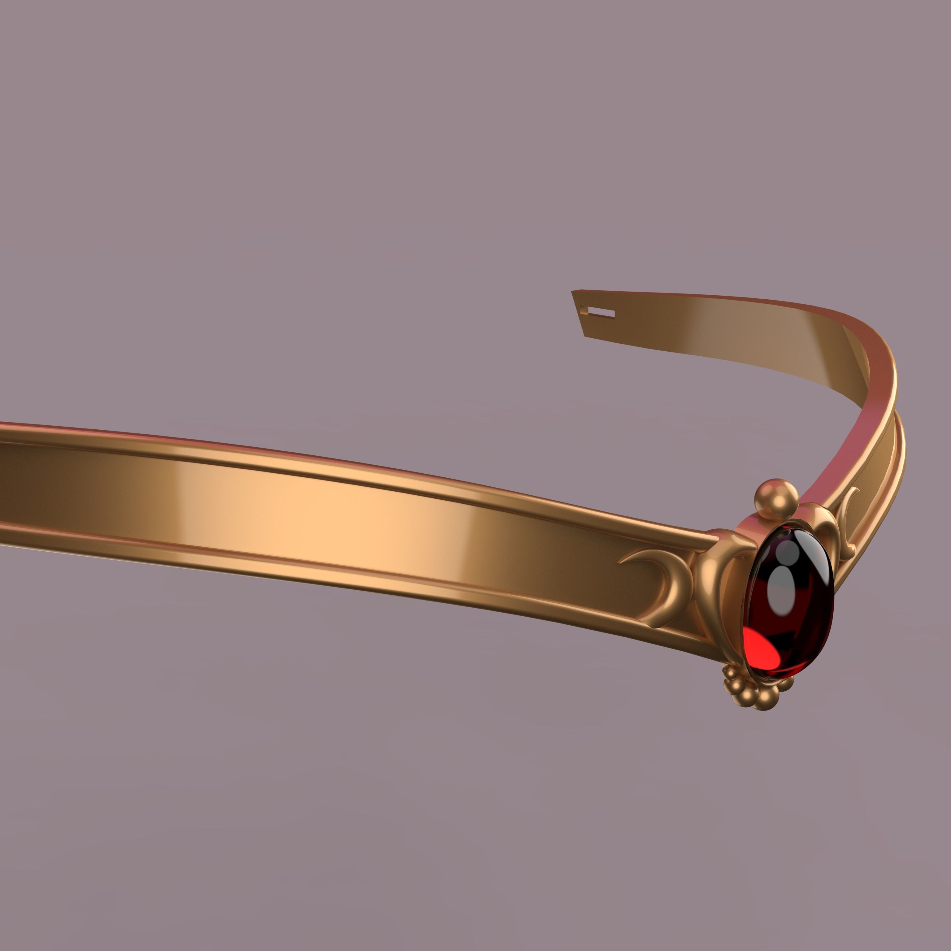 SAILOR MOON TIARA - REGULAR AND CRYSTAL VERSION 3D model 3D printable ...