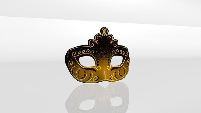 Venetian Mask 3D model | CGTrader
