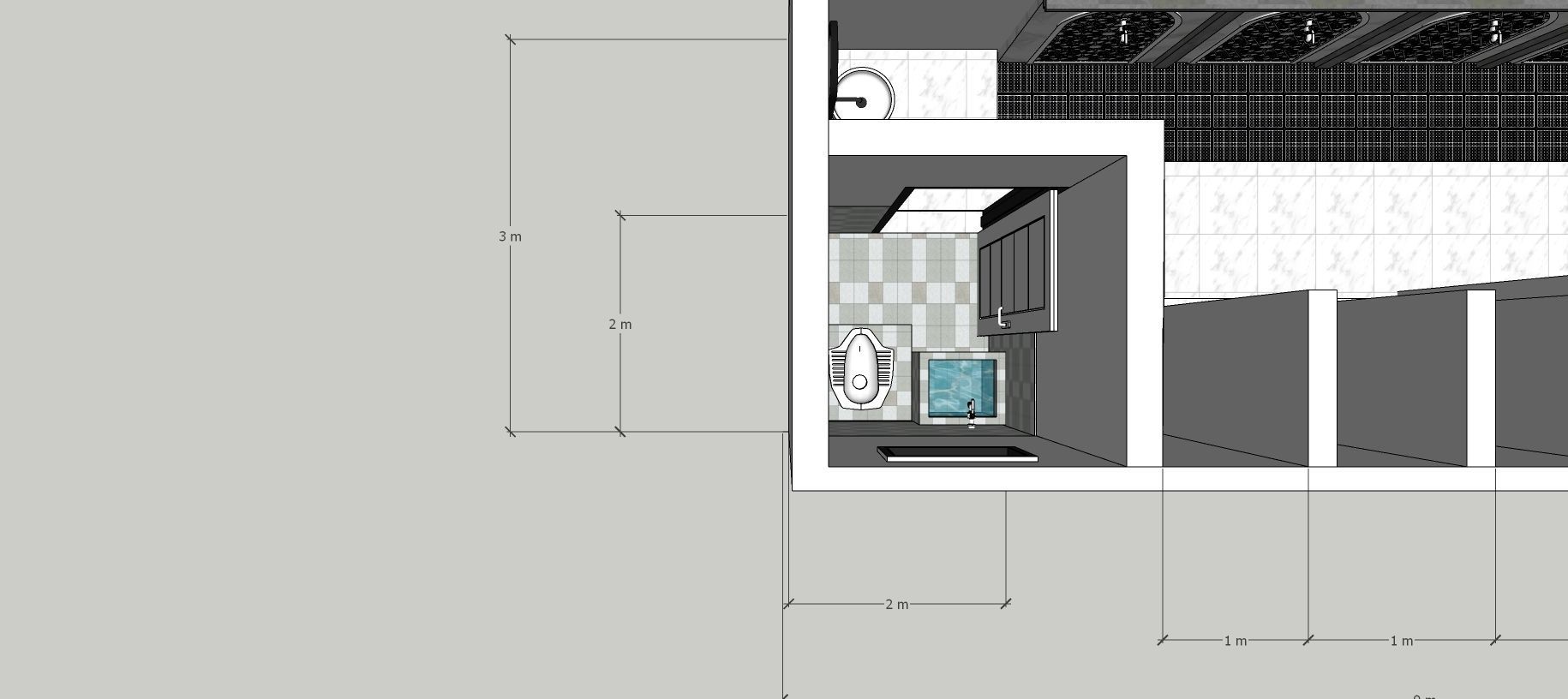 3D model Toilet and Wudhu spot at Mosque smallMosque Prayer room islam ...