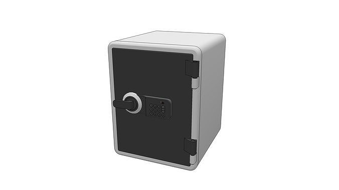 Security Safe 3D model | CGTrader