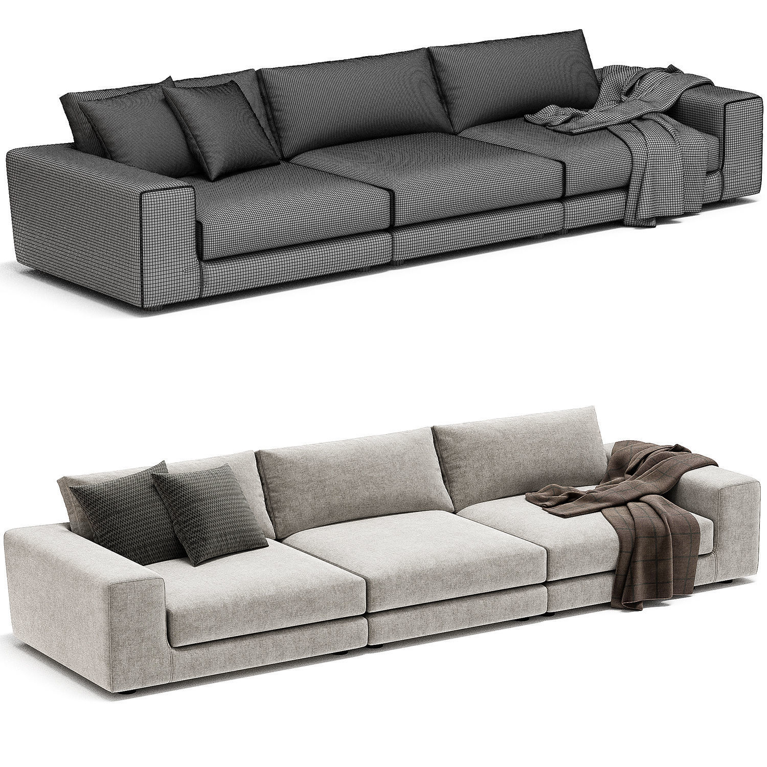DANTE Modular Sofa By Black Tie 3D model | CGTrader