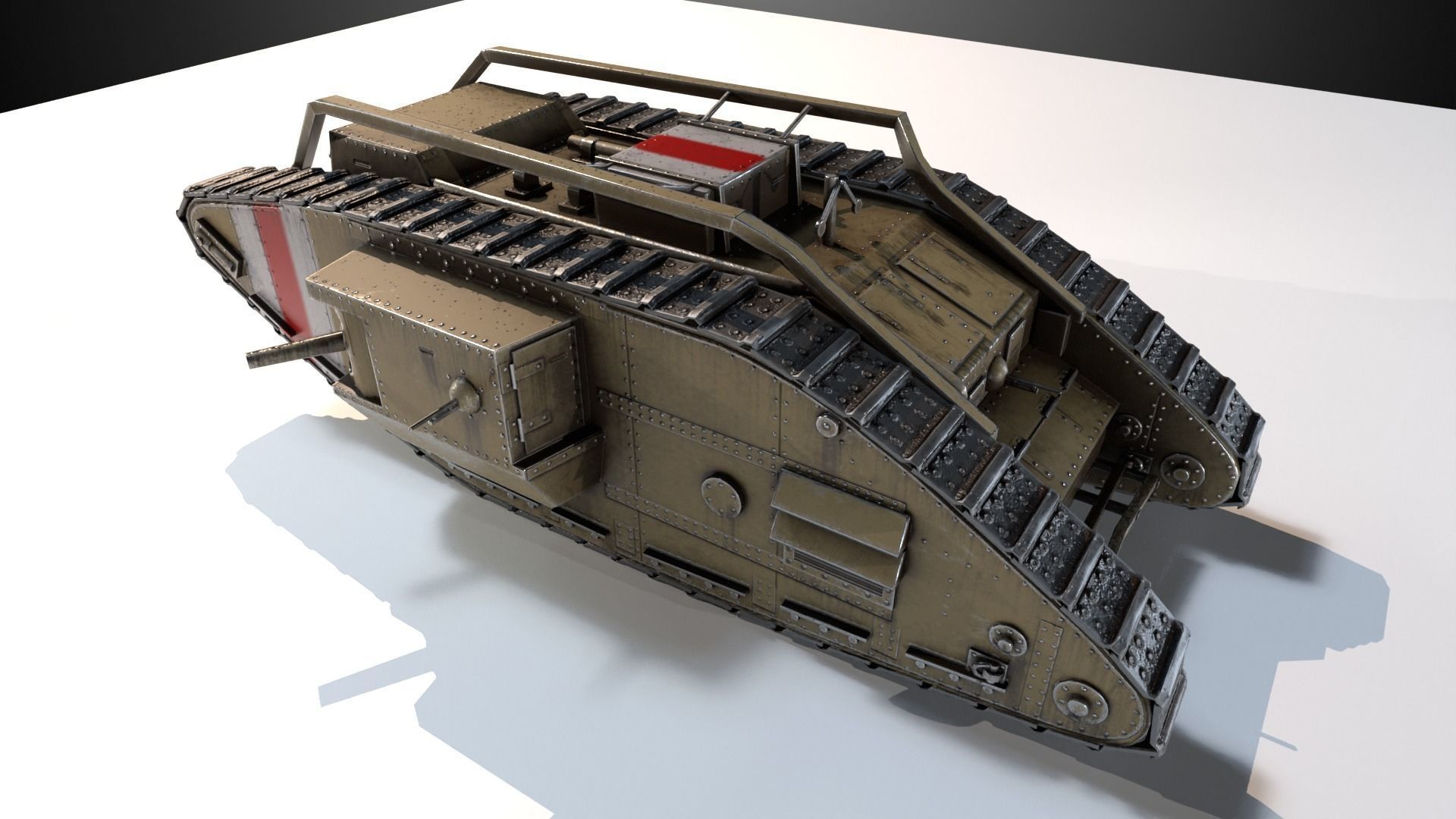 3D model lowpoly mark 5 male model VR / AR / low-poly | CGTrader