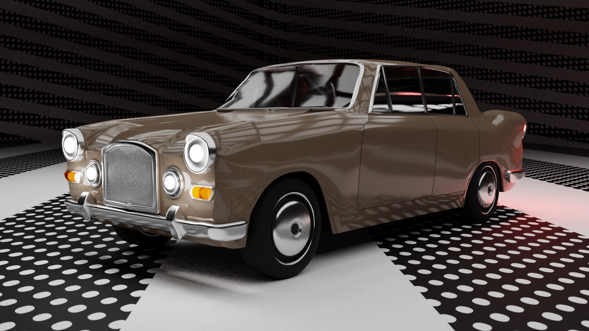 BMC Vanden Plas princess 3 litre 1964-1968 Car Model 3D model | CGTrader