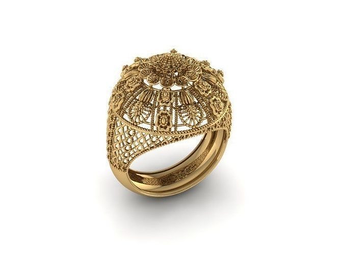 Rings 3D model 3D printable | CGTrader