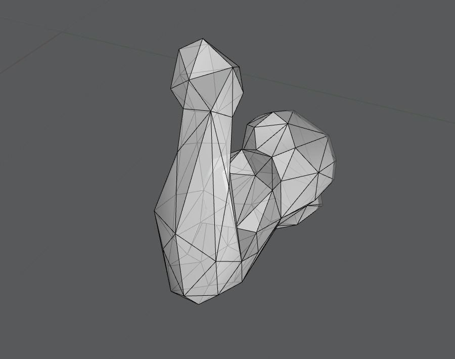 Low Poly Arm free 3D model 3D printable | CGTrader