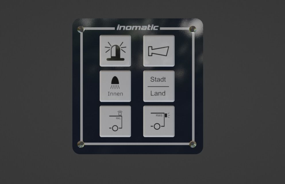 BT2006 BEDIENTEIL SERIE 2000 BEDIENEINHEIT SCHALTPANEL 3D model | CGTrader