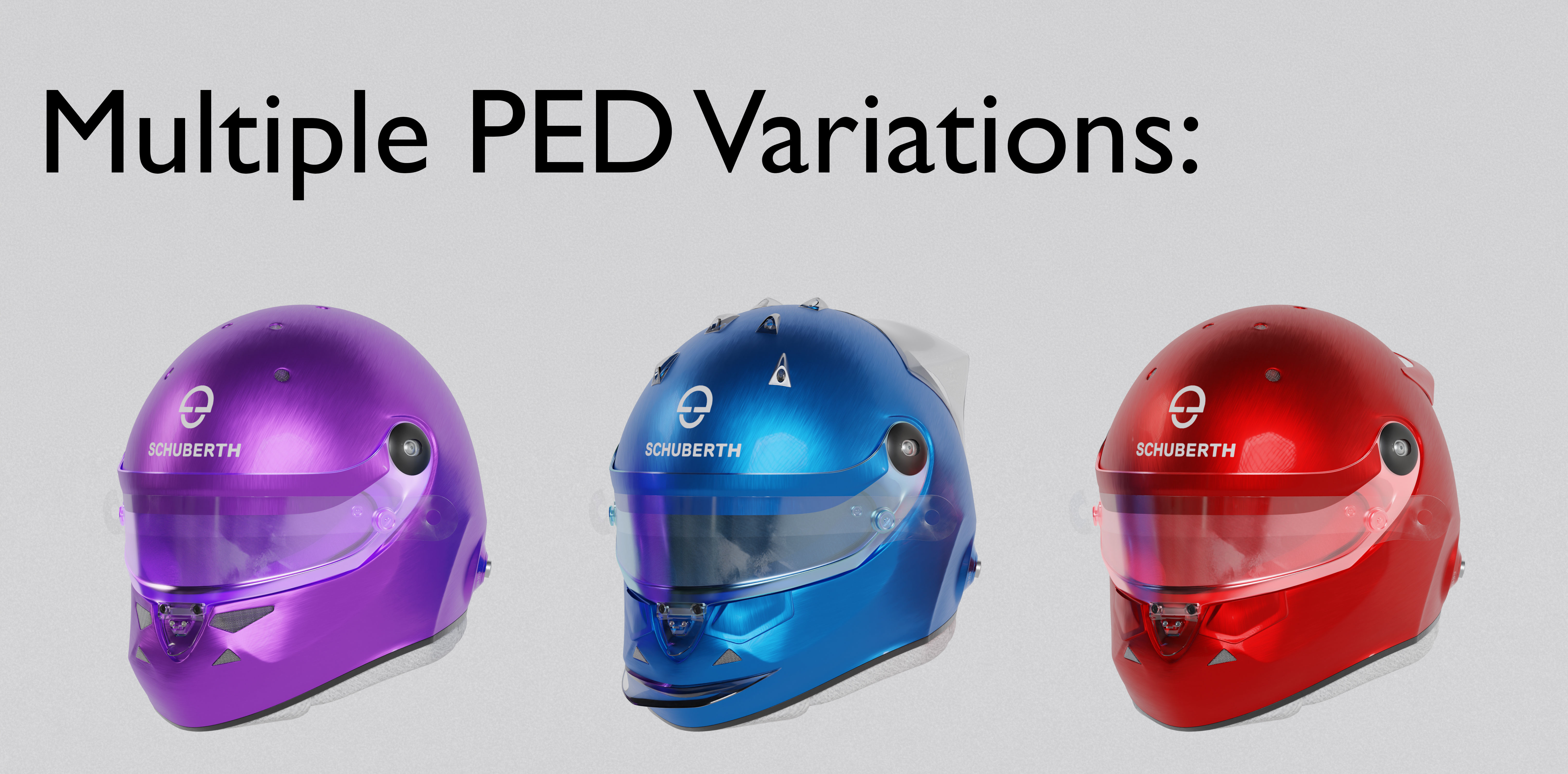 Schuberth SF4 Style Helmet - 3D Model 3D model | CGTrader