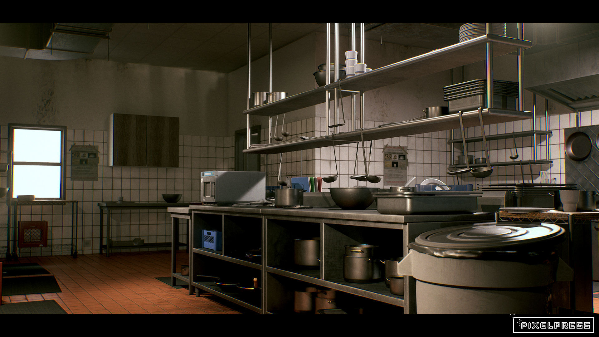 3D model Commercial Kitchen - Unreal Engine 5 VR / AR / low-poly | CGTrader