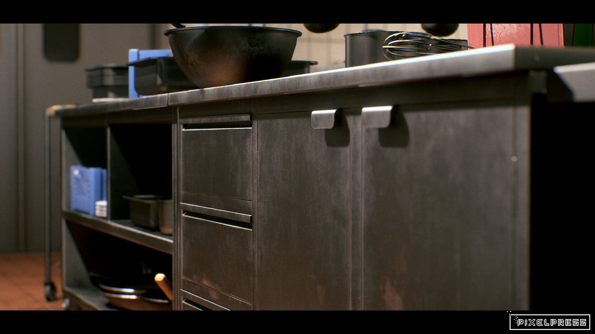 3D model Commercial Kitchen - Unreal Engine 5 VR / AR / low-poly | CGTrader