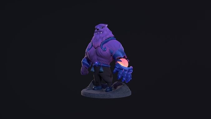3D model Stylized Bear VR / AR / low-poly | CGTrader