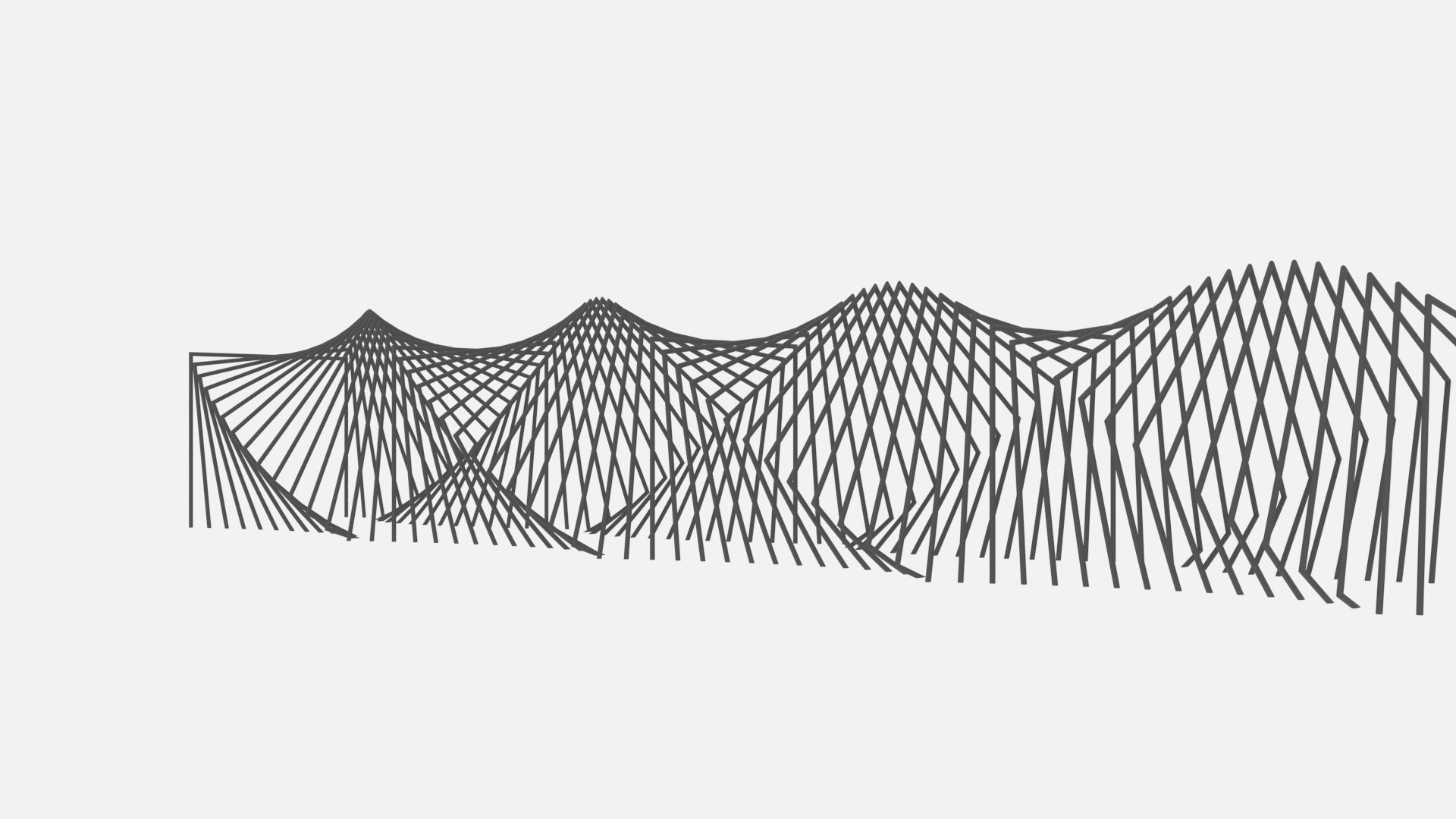 parametric pergola 3D model | CGTrader
