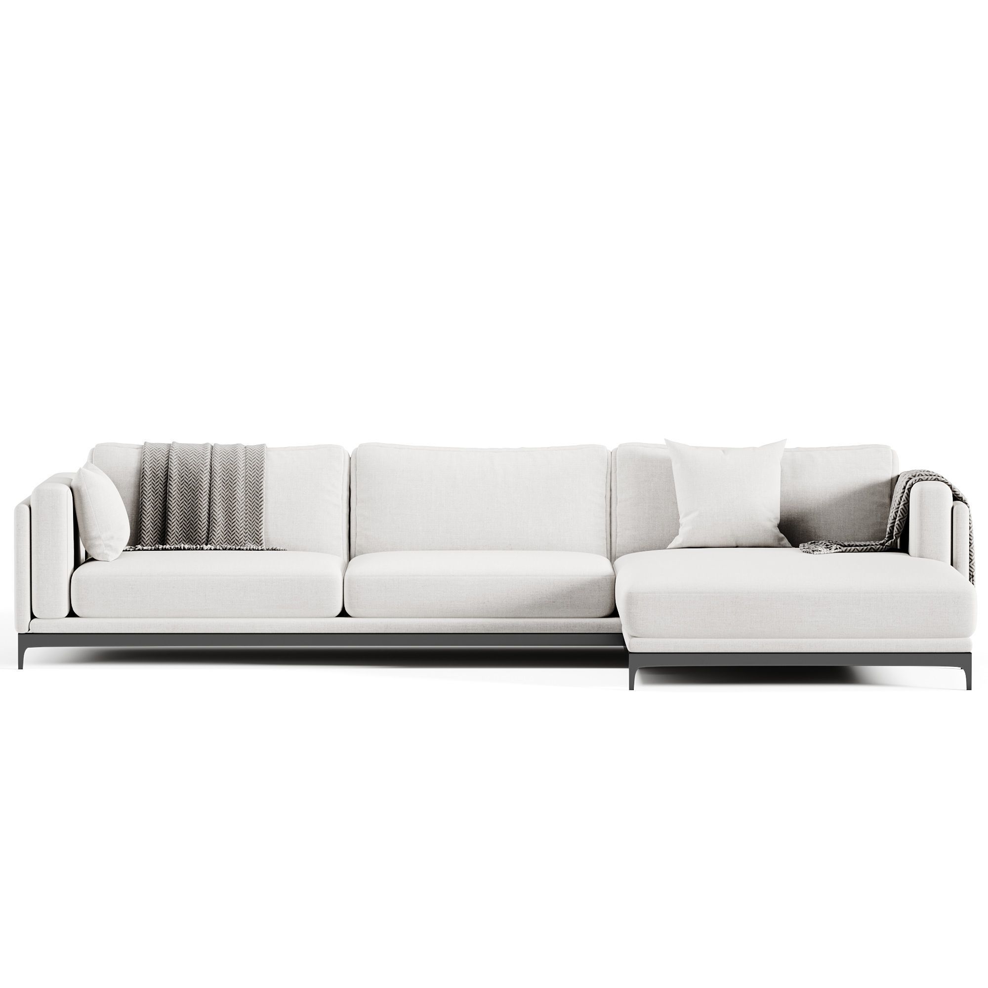 TIME Corner Sofa By Cts Salotti 3D model | CGTrader