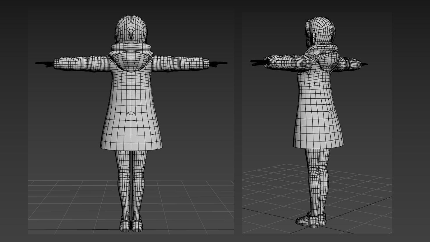 Shizuka Mikazuki Zombie 100 VRChat Avatar 3D model | CGTrader