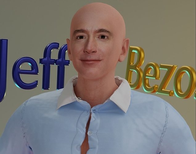Jeff Bezos Rigged 3D model rigged | CGTrader