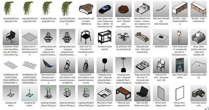 3D model REVIT FAMILIES EXCELLENT QUALITY VR / AR / low-poly | CGTrader