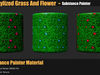 15 Stylized Grass And Flower Materials In Substance Painter Texture ...