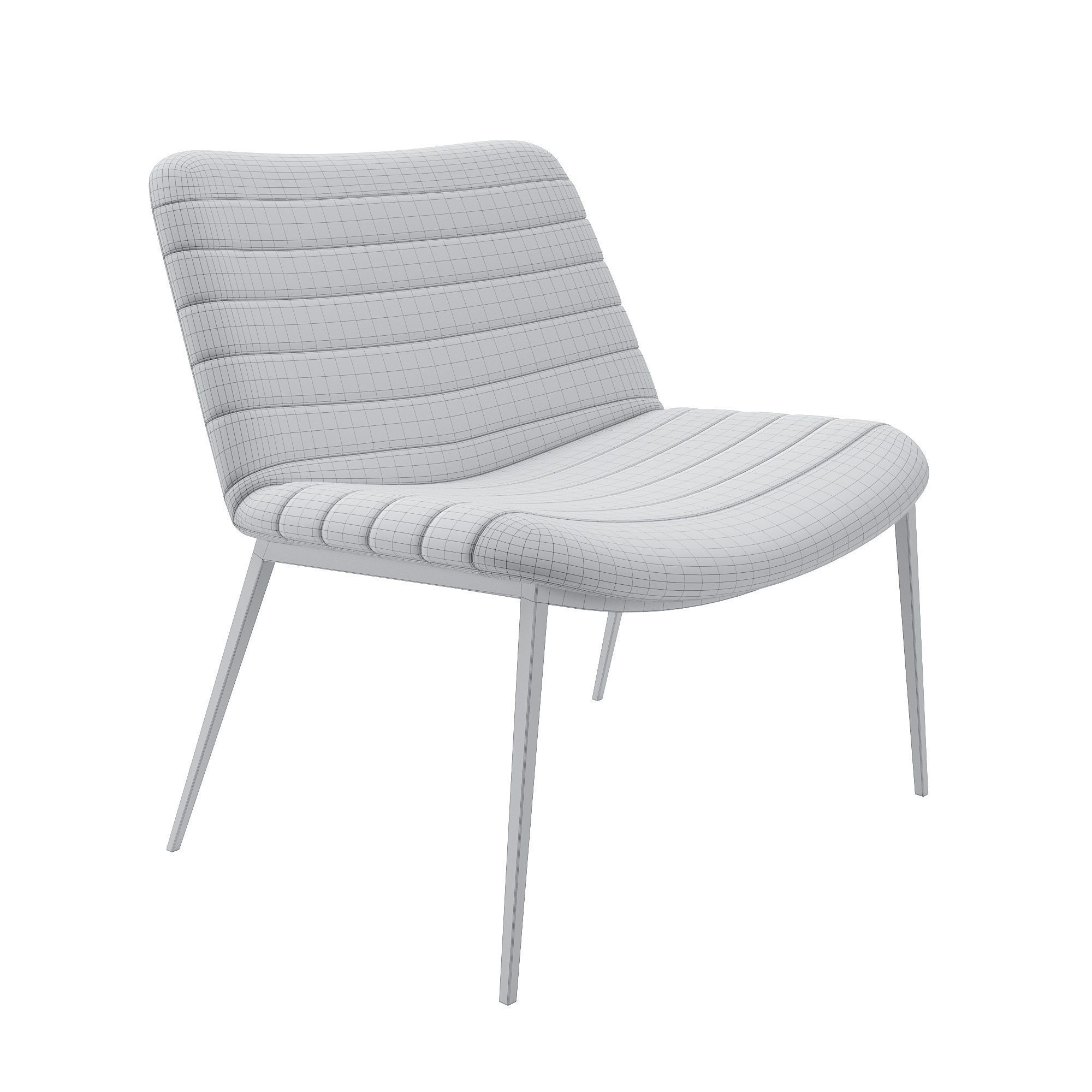 Veto Lounge Chair 3D model | CGTrader
