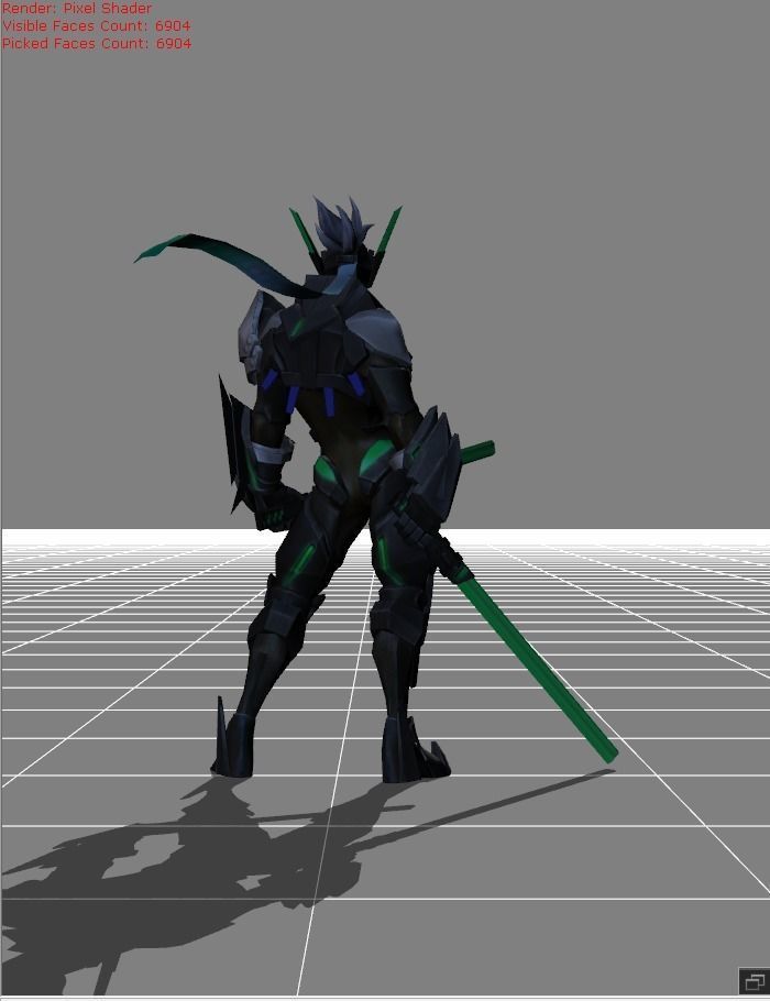 3D model Saber Force Warrior VR / AR / low-poly | CGTrader