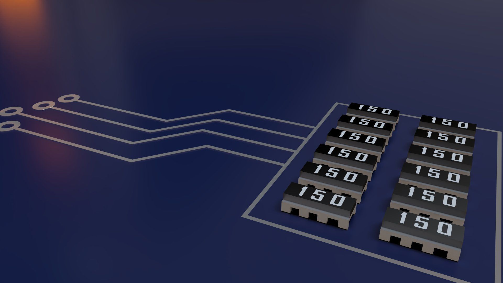 3D model Circuit Board Chip Module VR / AR / low-poly | CGTrader