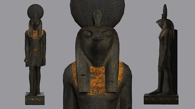 3D model Statue of Ra VR / AR / low-poly | CGTrader