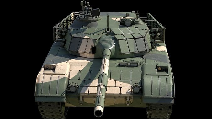 3D model China type 85-3 main battle tank VR / AR / low-poly | CGTrader