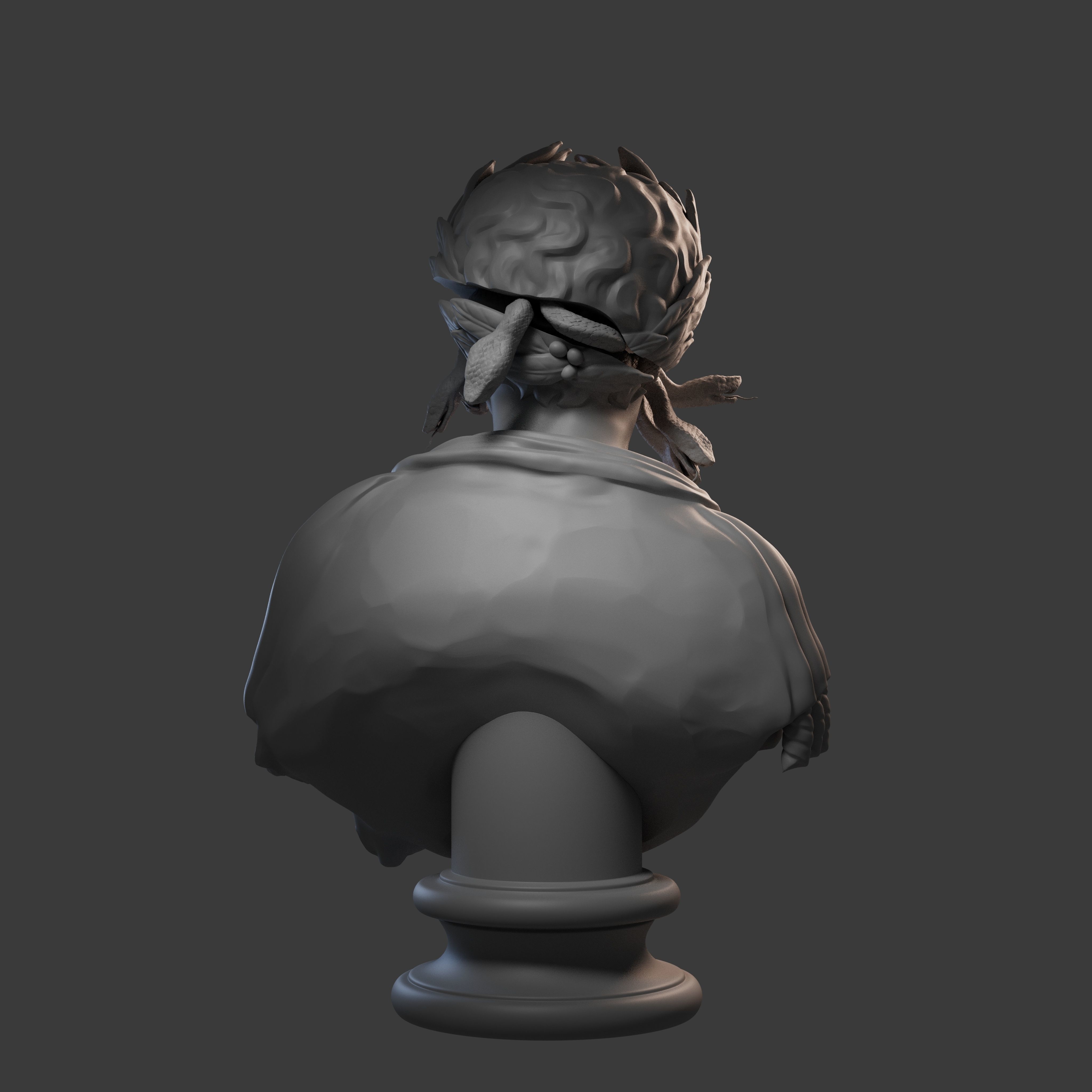 Caesar Augustus Printable Bust 3D model 3D printable | CGTrader