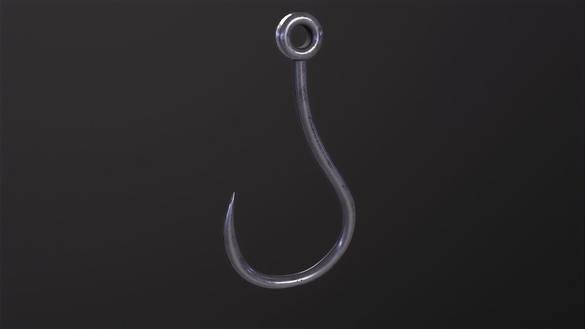 3D model Fishing Hook 3D Model VR / AR / low-poly | CGTrader