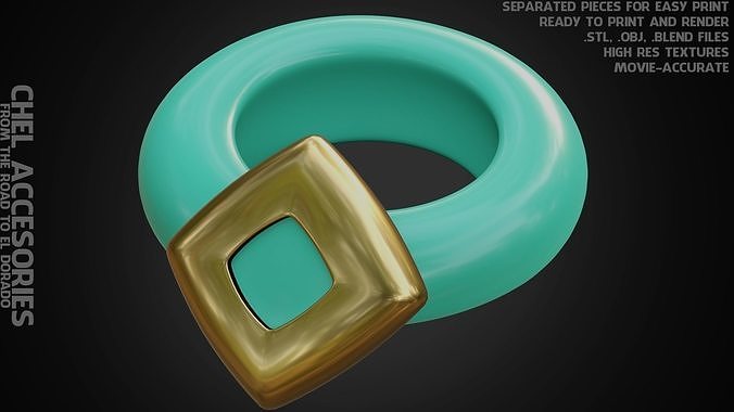 Road To El Dorado Chel Accesories for Cosplay 3D model 3D printable ...