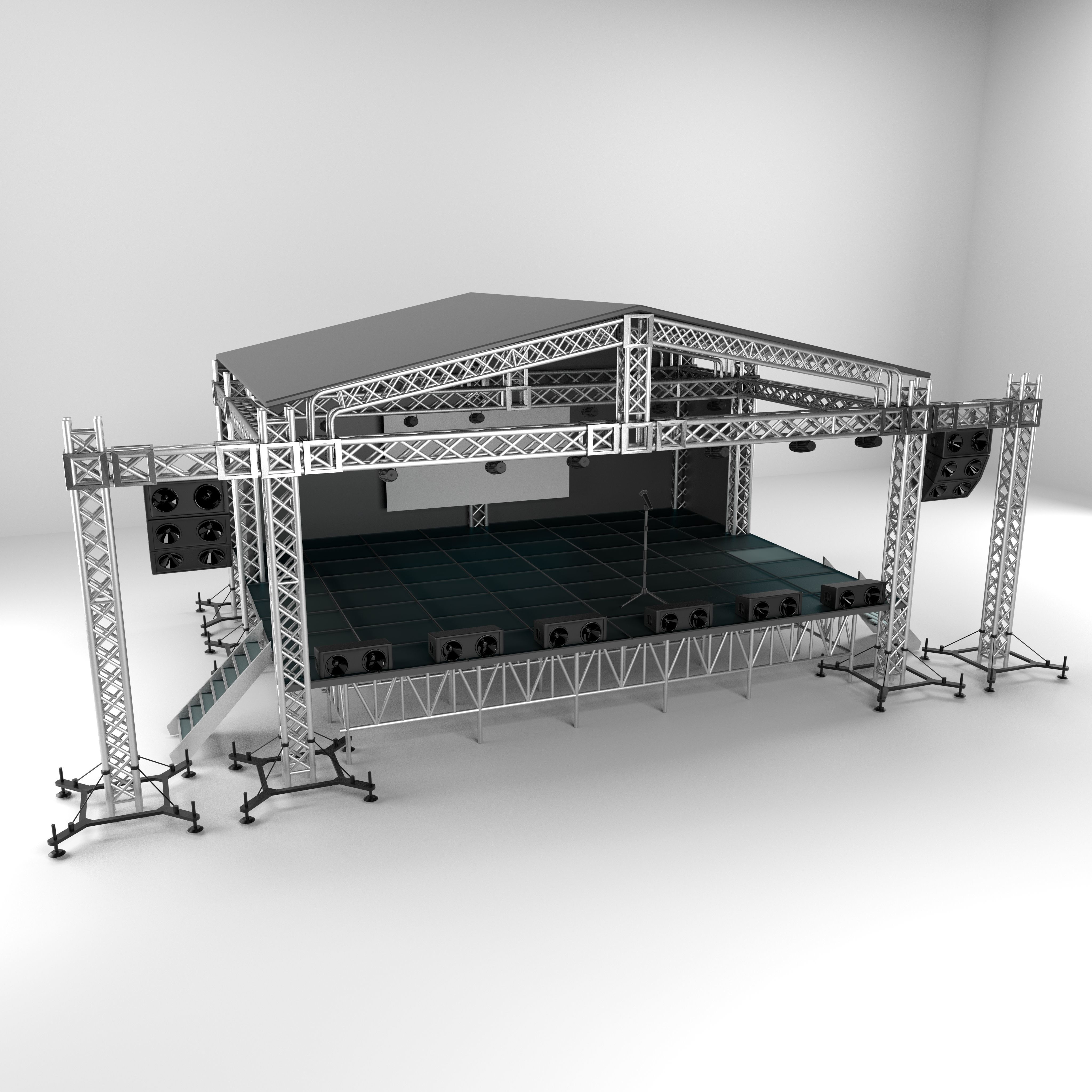 stage 3D model animated | CGTrader