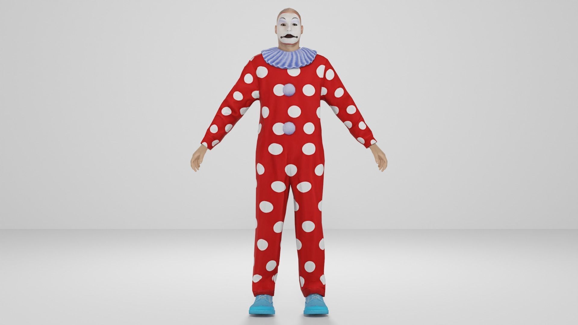 3D model Clown VR / AR / low-poly | CGTrader